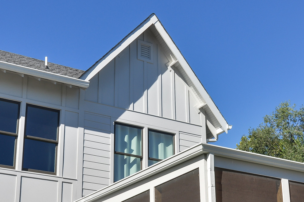 Eaves Over Porch - Farmhouse - Exterior - Nashville - by Marcelle ...