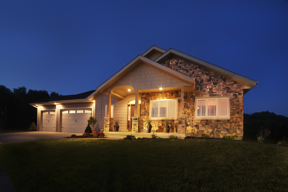 Eclectic Exterior hints at Contemporary Interior - Eclectic - Exterior ...