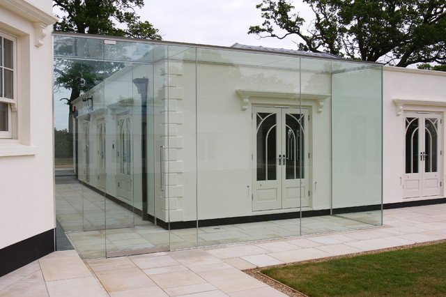 Edge House - Traditional - Exterior - Other - by IQ Glass UK | Houzz AU