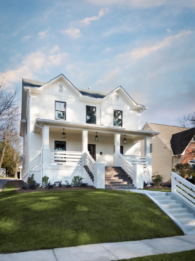 Edgewood Farmhouse - Farmhouse - Exterior - Birmingham - by Willow ...