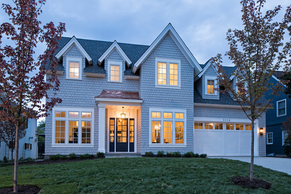 Edina Shingle Style - Traditional - Exterior - Minneapolis - by John ...