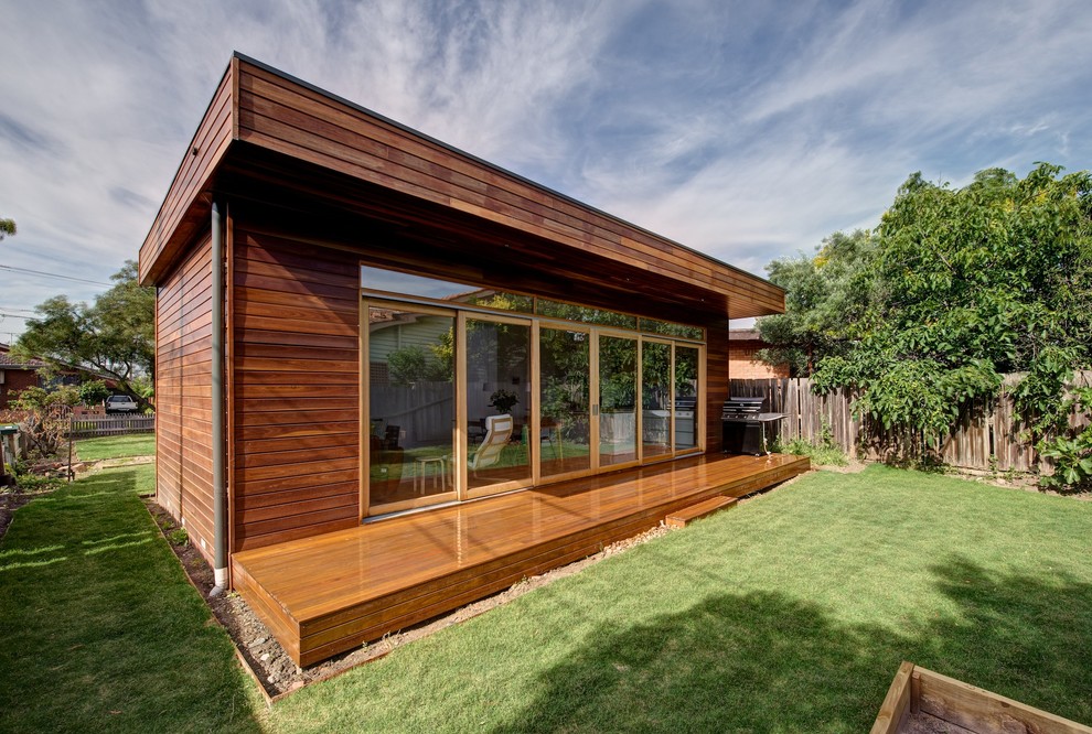 Edwardian Cottage Extension, East Brunswick - Moderno - Fachada ...