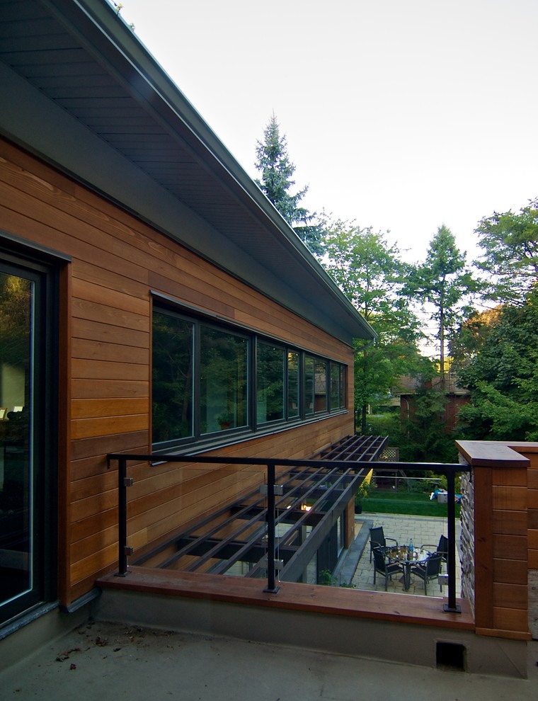 Elemental Architects Courtyard House - Modern - Exterior - Toronto - by ...