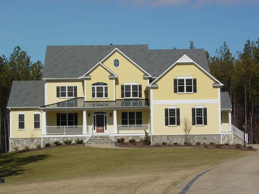 Elevations - Traditional - Exterior - Richmond - by C. L. Shade ...