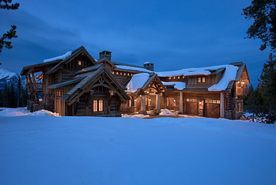 Elk Ridge Lodge - Traditional - Exterior - Denver - by Teton Heritage ...