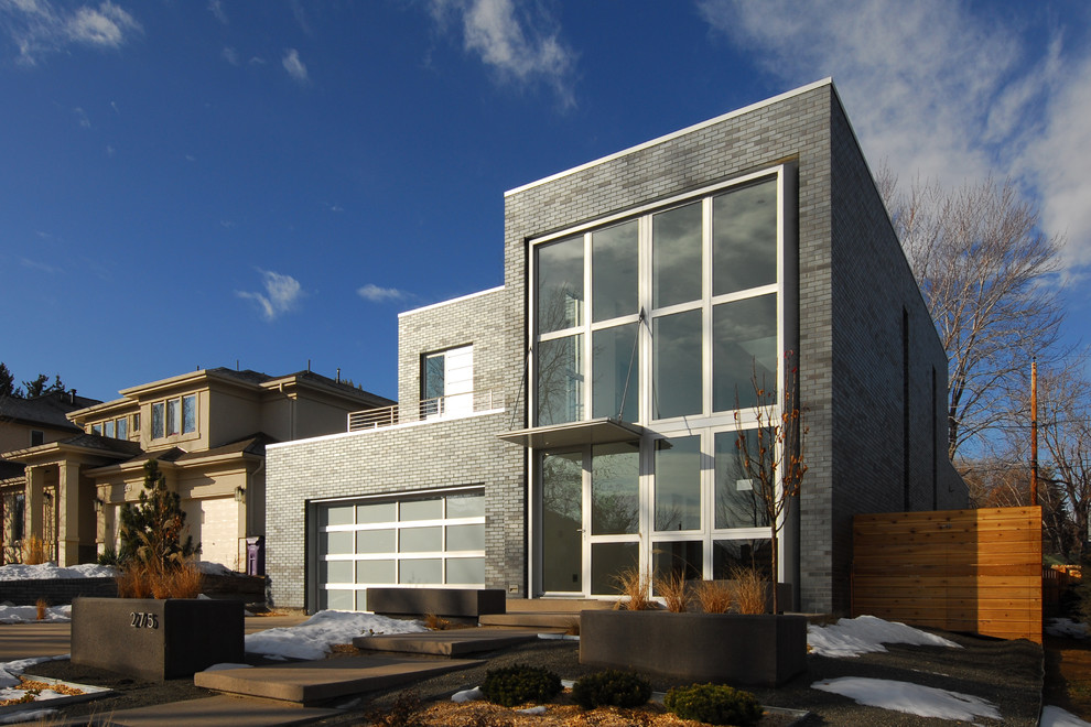 Elm Exterior - Modern - House Exterior - Denver - by Elemental Homes ...