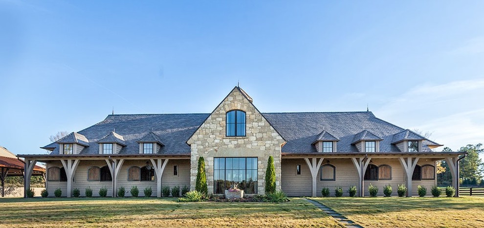 English Country Barn - Façade - Autres périmètres - par Wright Design ...