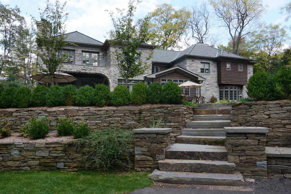English Country Manor House - Traditional - Exterior - New York - by ...