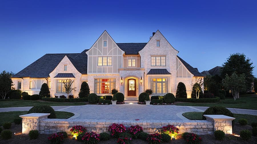 English Manor - Traditional - Exterior - Nashville - by Castle Homes ...