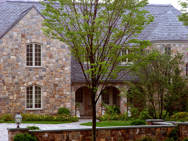 English Manor Home - Traditional - Exterior - New York - by Hiland Hall ...