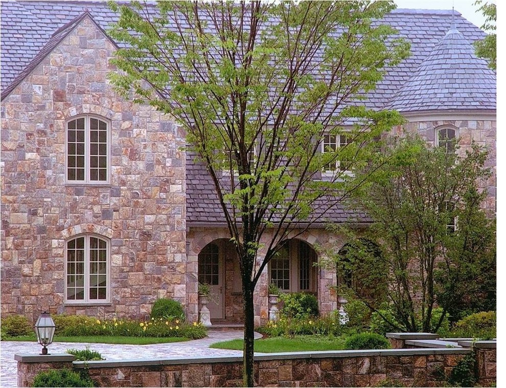 English Manor Home - Traditional - House Exterior - New York - by ...