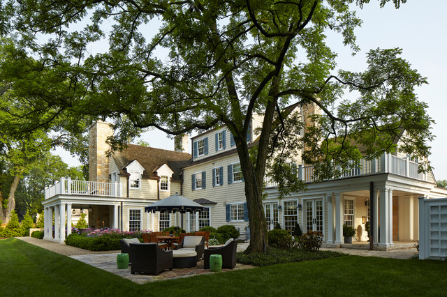 English Manor Renovation - Traditional - House Exterior - Chicago - by ...