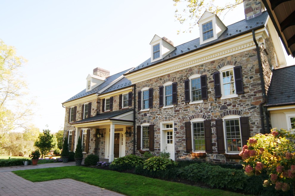 Enhanced Stone Addition - Traditional - Exterior - Philadelphia - by ...
