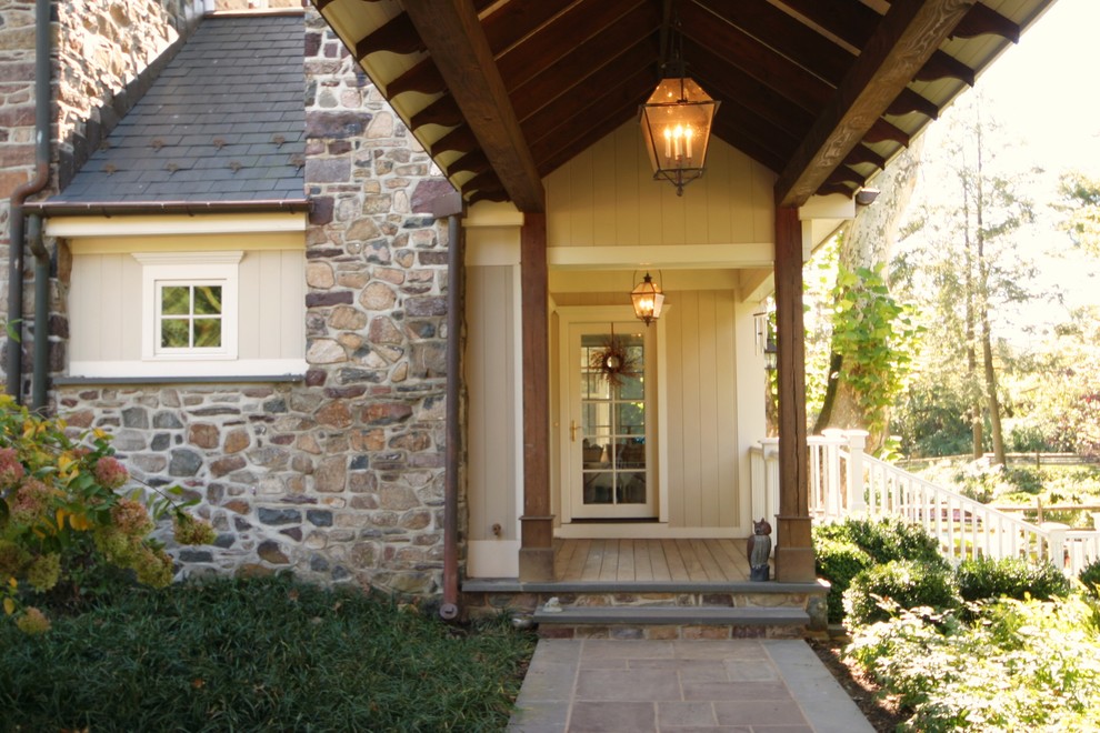 Enhanced Stone Addition - Traditional - Exterior - Philadelphia - by ...