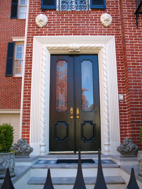Enlarged Entry Door View - Traditional - Exterior - Atlanta | Houzz AU