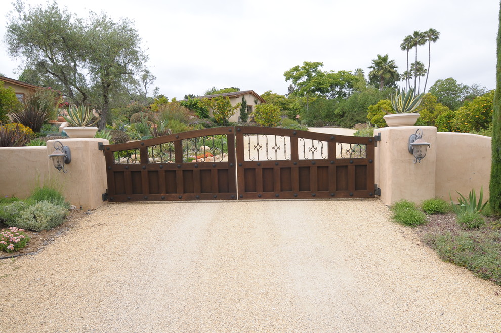 Entrance Gates - Mediterranean - Exterior - San Diego - by Rancho Santa ...