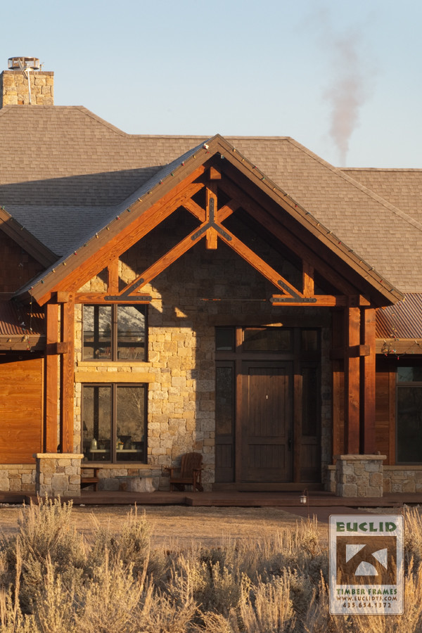 Entries - Traditional - Exterior - Salt Lake City - by Euclid Timber ...