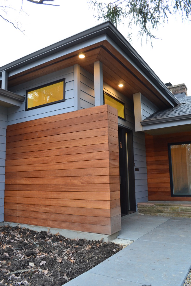 Entry addition - Midcentury - House Exterior - Chicago - by N Dobos ...