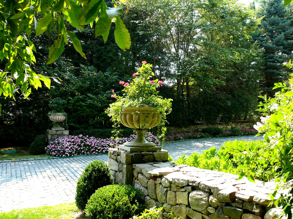 Entry at gated property (used in film 'Stepford Wives') - Exterior ...
