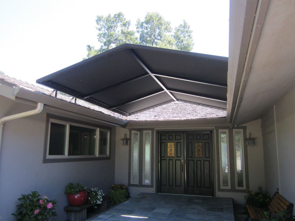 Entryway awning canopy - Traditional - Exterior - Portland - by Pike ...