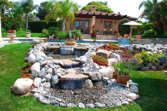 EnviroscapeLA's Water Features - Eclectic - House Exterior - Los ...