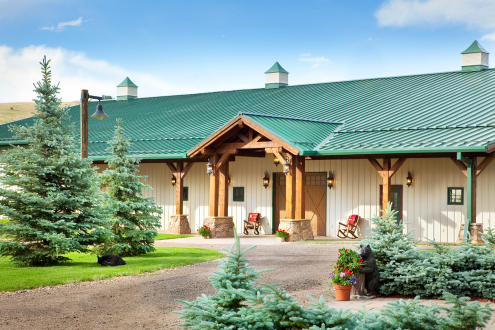 Equestrian & Cattle Facility - Rustic - Exterior - Denver - by Axial ...