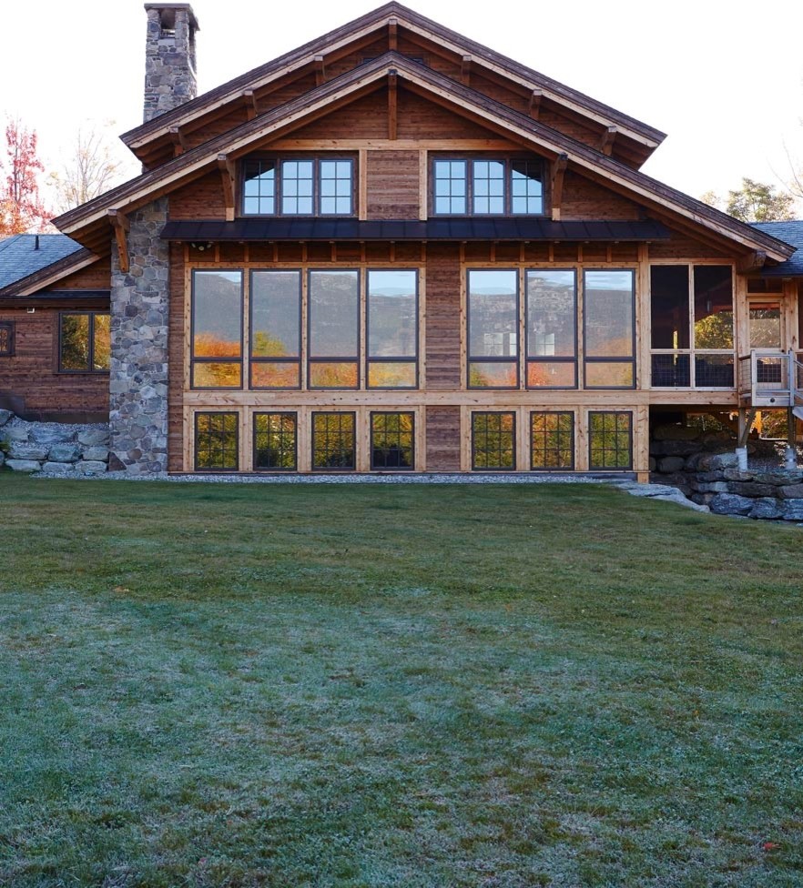 European-Inspired Mountain Chalet - Contemporary - Exterior ...