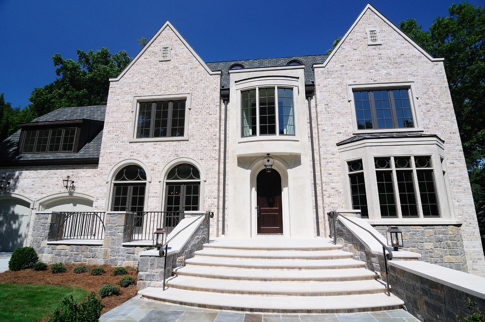 European Manor - Traditional - Exterior - Atlanta - by Dresser Homes ...