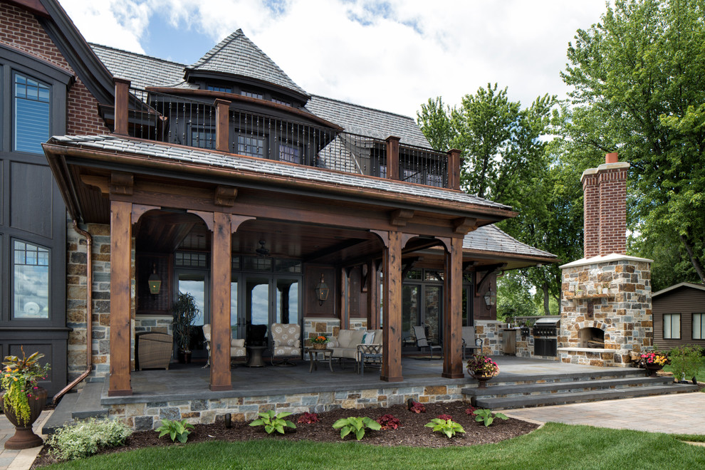 European Tutor Estate - Traditional - Exterior - Minneapolis - by ...