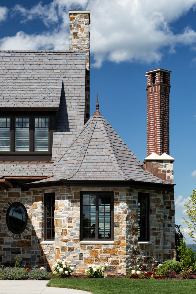 European Tutor Estate - Traditional - Exterior - Minneapolis - by ...