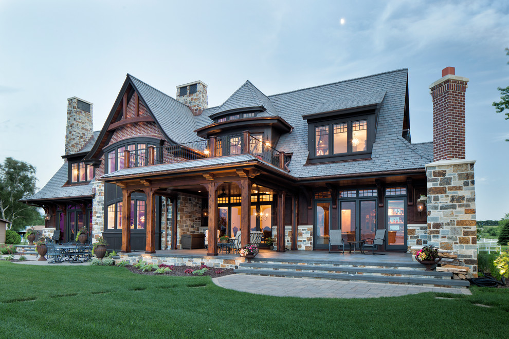 European Tutor Estate - Traditional - Exterior - Minneapolis - by ...