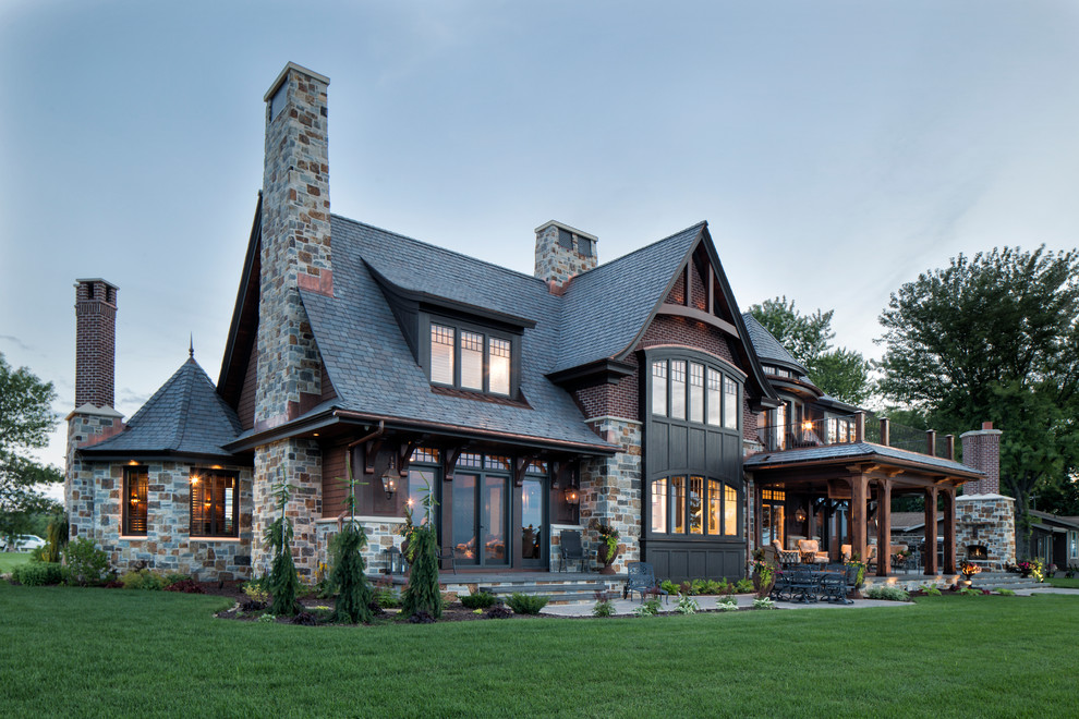 European Tutor Estate - Traditional - Exterior - Minneapolis - by ...