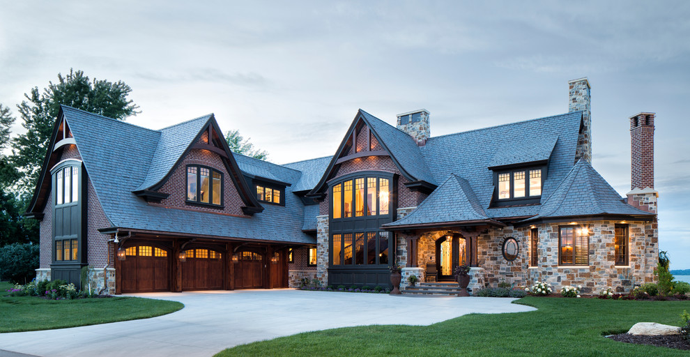 European Tutor Estate - Traditional - Exterior - Minneapolis - by ...