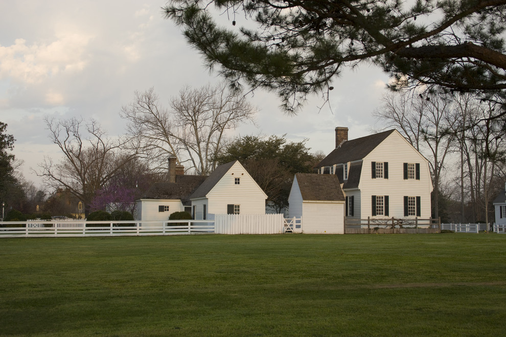 Ewing House Colonial Williamsburg - Farmhouse - Exterior - Other | Houzz