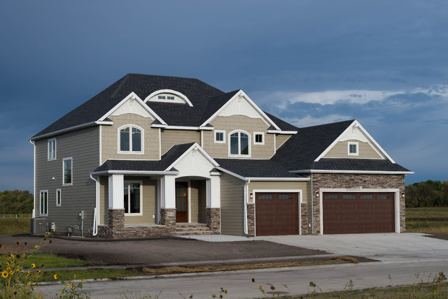 Exclusive House Plan 73348HS comes to life in North Dakota - Craftsman ...