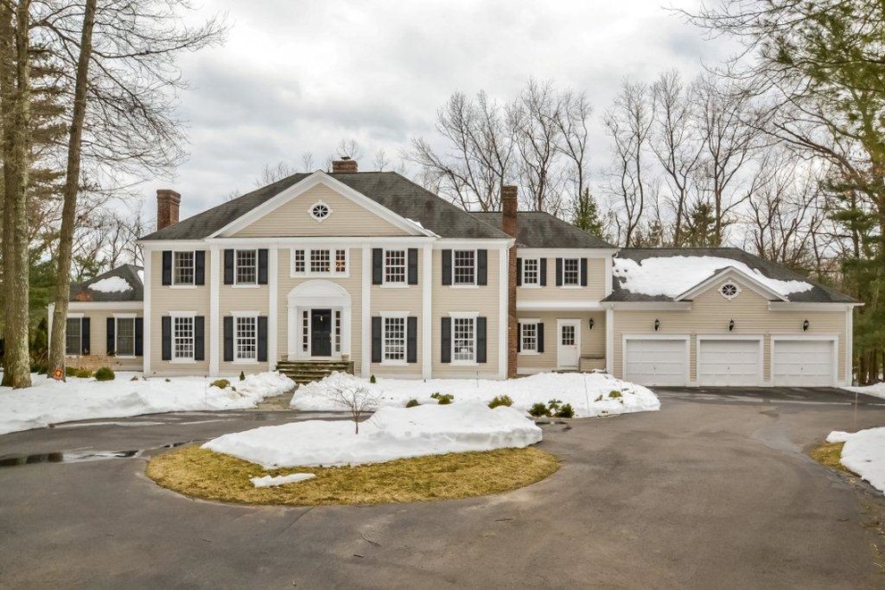 Executive Mansion in CT - Traditional - Exterior - New York - by ...