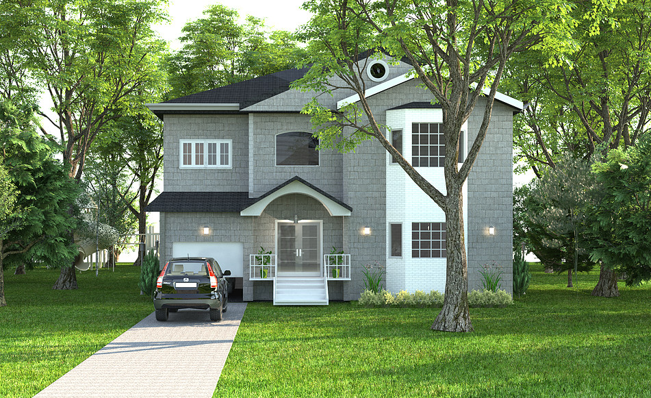 Exterior Architectural Designs - Contemporary - Exterior - Newark - by ...