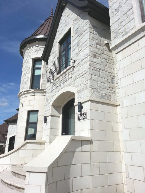 Exterior Architectural Stone - Contemporain - Façade - Montréal - par ...