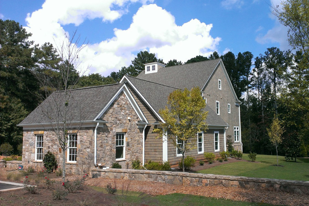 Exterior Architecture - Traditional - House Exterior - Atlanta - by ...