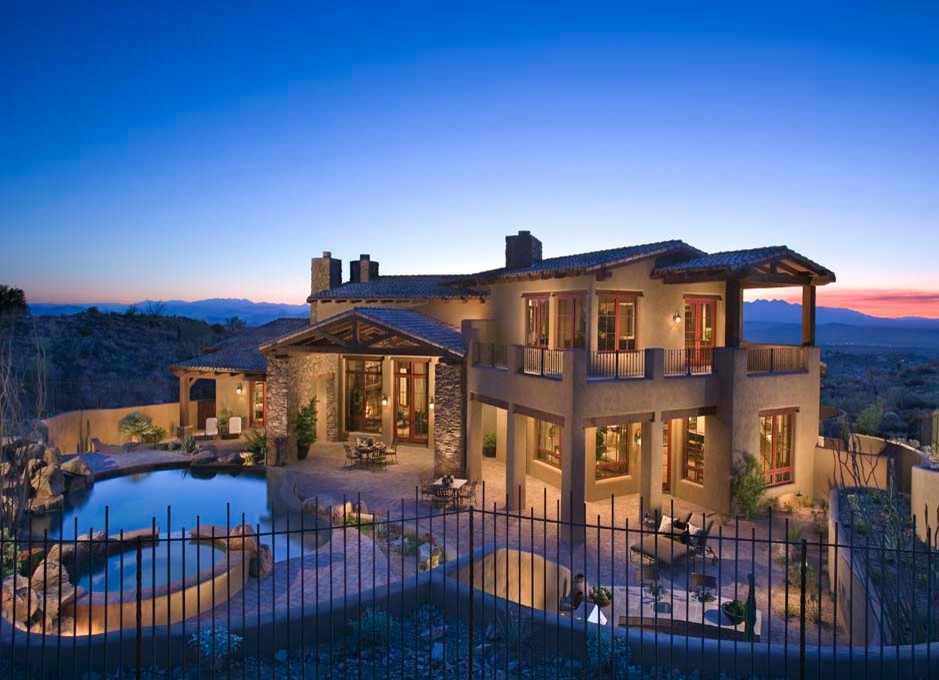 Exterior- Back View - Traditional - Exterior - Phoenix - by Mooney ...