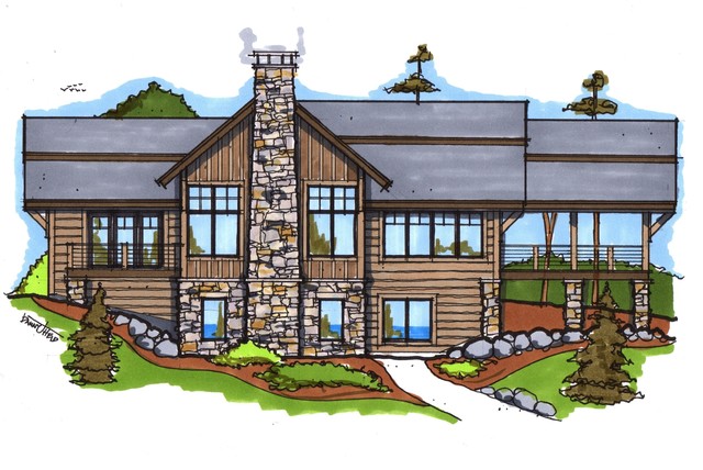Exterior Design Sketches