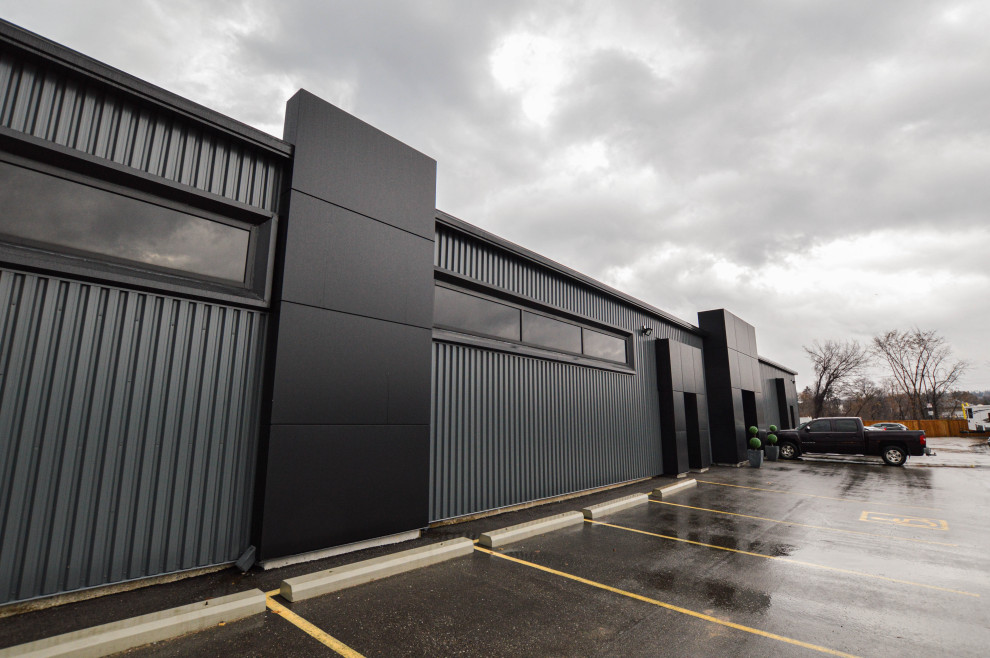 Exterior Facade Improvements (After Photo) - Contemporary - Exterior ...