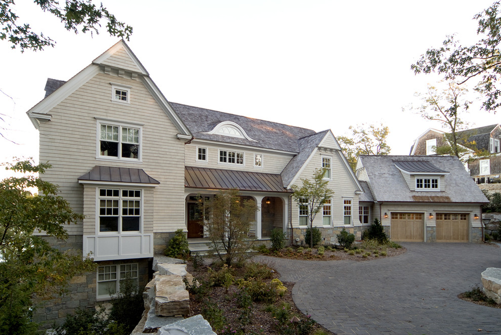 Exterior Front Entry View - Traditional - Exterior - Milwaukee - by ...