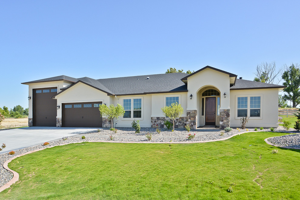 Exterior Home Design by Cotner Home Building - Exterior - Boise - by ...