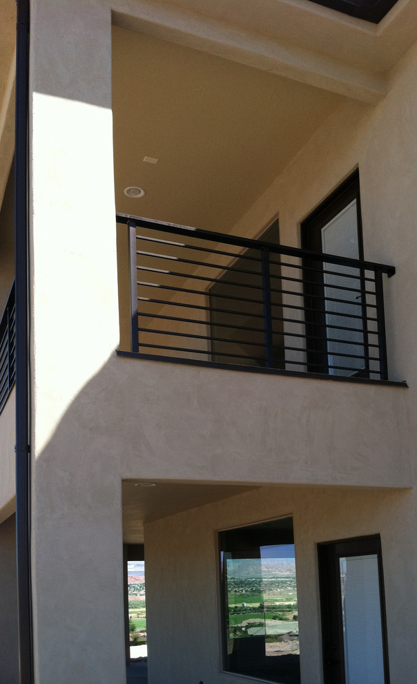 Exterior Horizontal Balustrade - Modern - Exterior - Salt Lake City ...