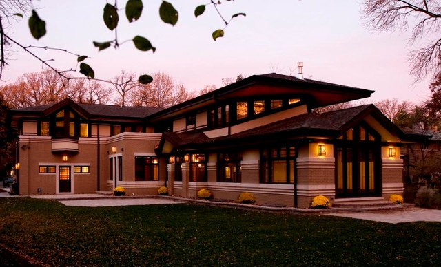 Frank Lloyd Wright Prairie Style Home Plans How A New Zealand House