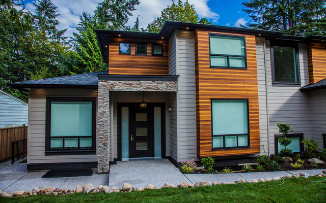 Exterior - Front - Contemporary - Exterior - Vancouver - by Major Homes ...