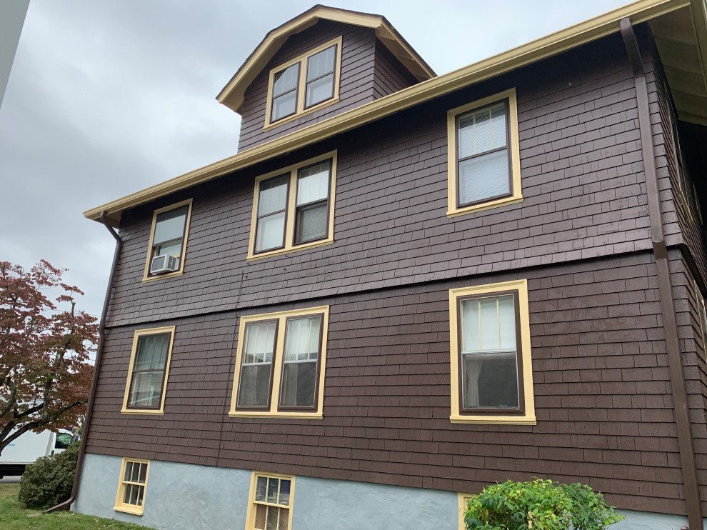 Exterior Painting & Carpentry - West Warwick, RI - Traditional - House ...