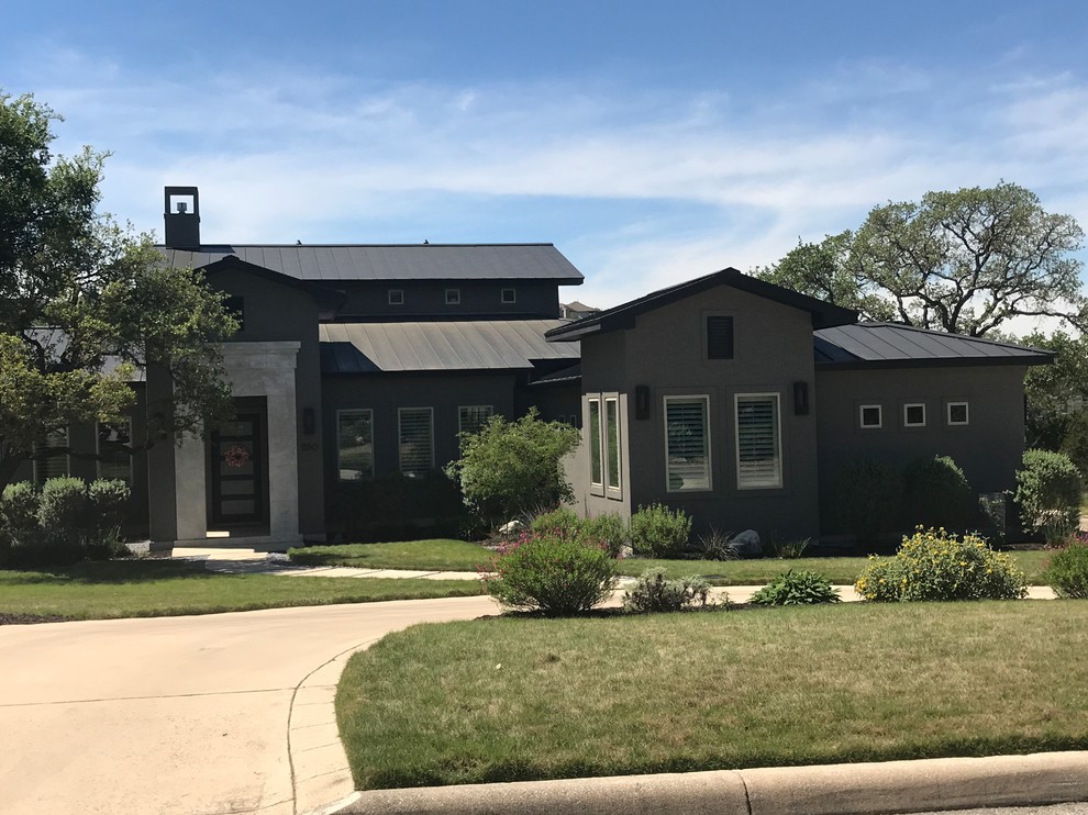 Exterior Painting Projects - Modern - House Exterior - Austin - by The ...