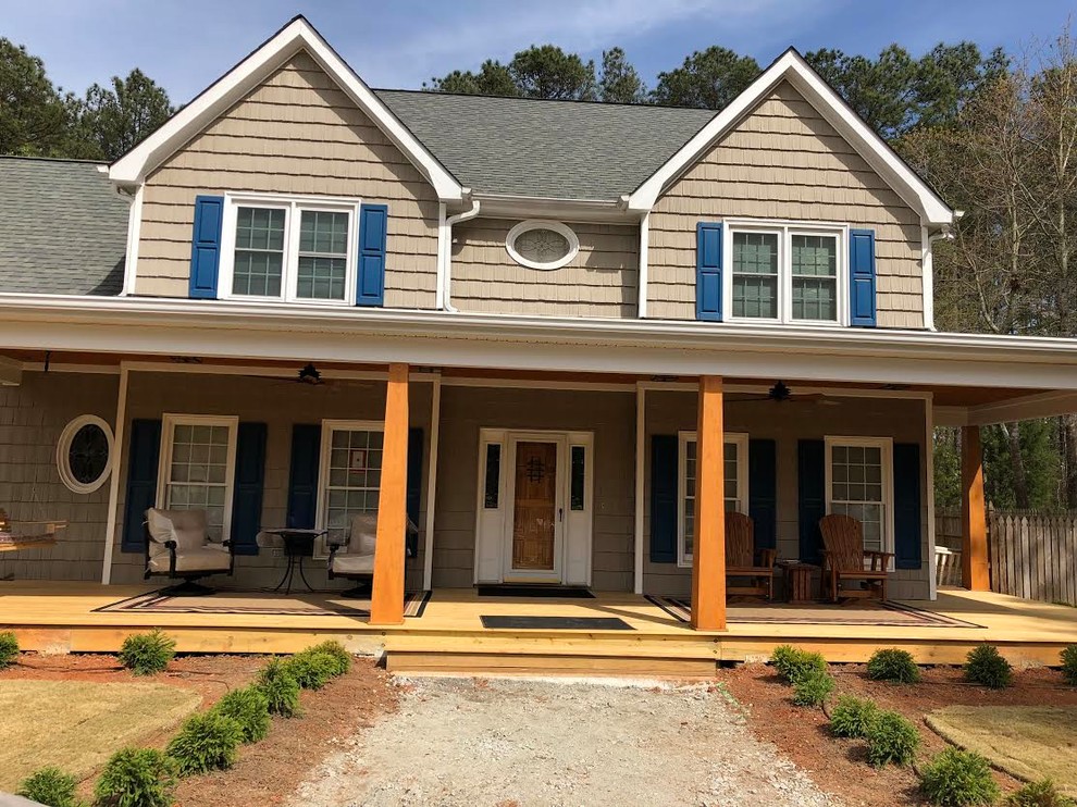 Exterior Remodel - Rustic - Exterior - Atlanta - by Carl's Remodeling ...